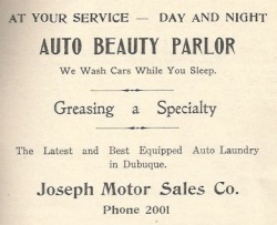 JOSEPH MOTOR SALES COMPANY - Encyclopedia Dubuque