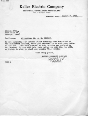 KELLER ELECTRIC COMPANY - Encyclopedia Dubuque
