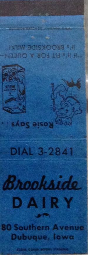 BROOKSIDE DAIRY - Encyclopedia Dubuque