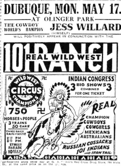 MILLER BROTHERS 101 RANCH WILD WEST SHOW - Encyclopedia Dubuque