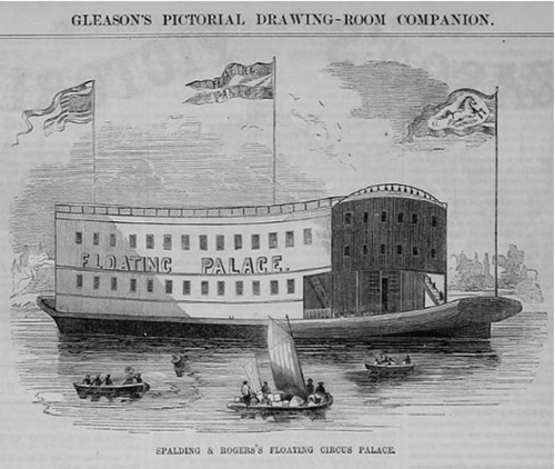 SPAULDING AND ROGERS FLOATING CIRCUS PALACE - Encyclopedia Dubuque