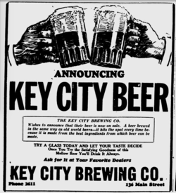 KEY CITY BREWING COMPANY - Encyclopedia Dubuque
