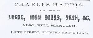 CHARLES HARTIG - Encyclopedia Dubuque