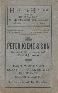 PETER KIENE AND SON - Encyclopedia Dubuque