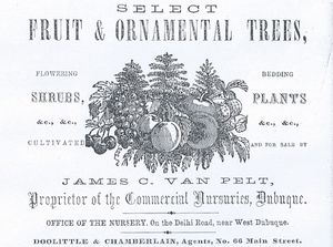 JAMES VAN PELT - Encyclopedia Dubuque