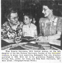 HERRMANN MUSEUM OF NATURAL HISTORY - Encyclopedia Dubuque