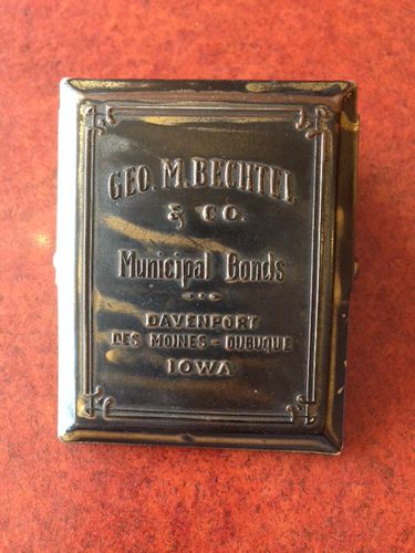 GEORGE M. BECHTEL AND COMPANY - Encyclopedia Dubuque