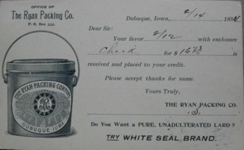 RYAN PACKING COMPANY - Encyclopedia Dubuque