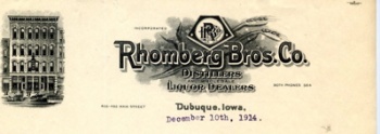 RHOMBERG BROTHERS COMPANY - Encyclopedia Dubuque