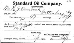 STANDARD OIL COMPANY - Encyclopedia Dubuque