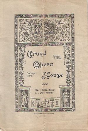 GRAND OPERA HOUSE - Encyclopedia Dubuque