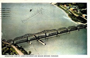 DUBUQUE WAGON BRIDGE - Encyclopedia Dubuque
