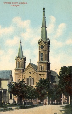 SACRED HEART CHURCH - Encyclopedia Dubuque
