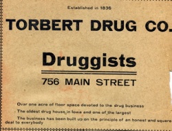 TORBERT DRUG COMPANY - Encyclopedia Dubuque