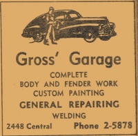 GROSS' GARAGE - Encyclopedia Dubuque
