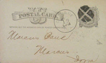 FANCY CANCELS - Encyclopedia Dubuque